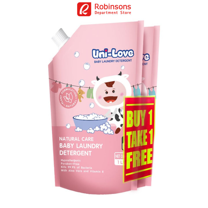 Uni-Love Laundery Liquid Detergent Milk Sent (Buy 1 Get 1) | Lazada PH