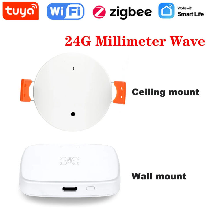 Tuya Smart Human Presence Detector WiFi /Zigbee 24G mmWave Smart Human ...