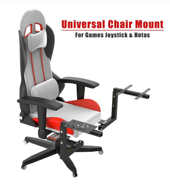 EG STARTS Universal Games Chair Mount for Flight Sim Game Joystick ...
