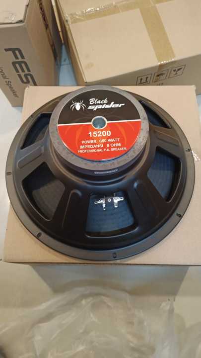 Speaker Black Spider 15 inch Blackspider 15200 BS 15200 | Lazada Indonesia