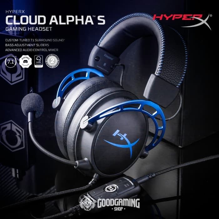 HyperX Cloud Alpha S - Gaming Headset | Lazada Indonesia