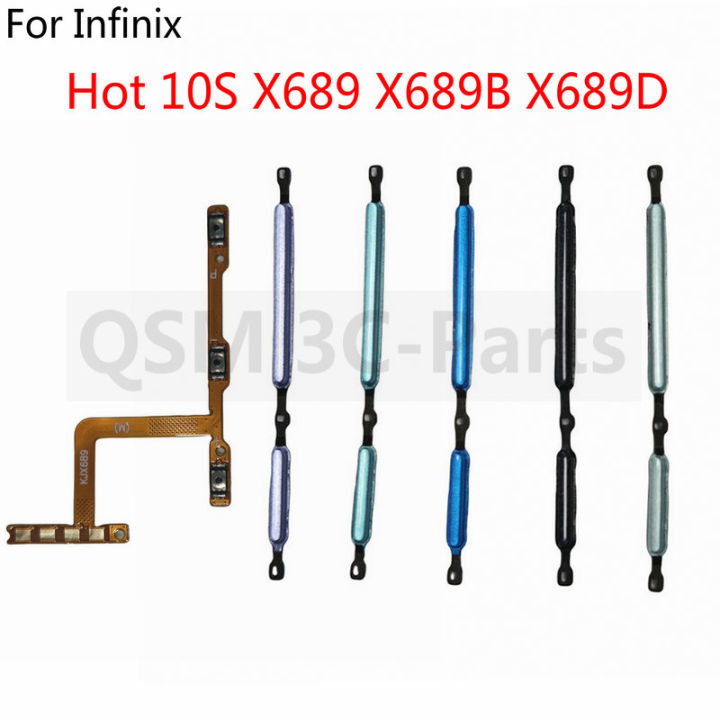 ชิ้นงอสำหรับเปลี่ยนปุ่มปรับระดับเสียงสวิทช์ไฟสำหรับ Infinix ร้อน10S ...
