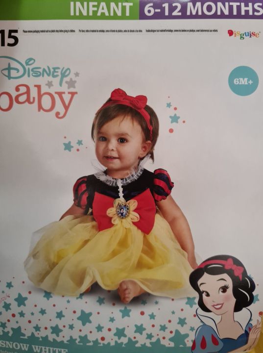 Disney Baby Snow White Infant Costume 6-12mo | Lazada PH