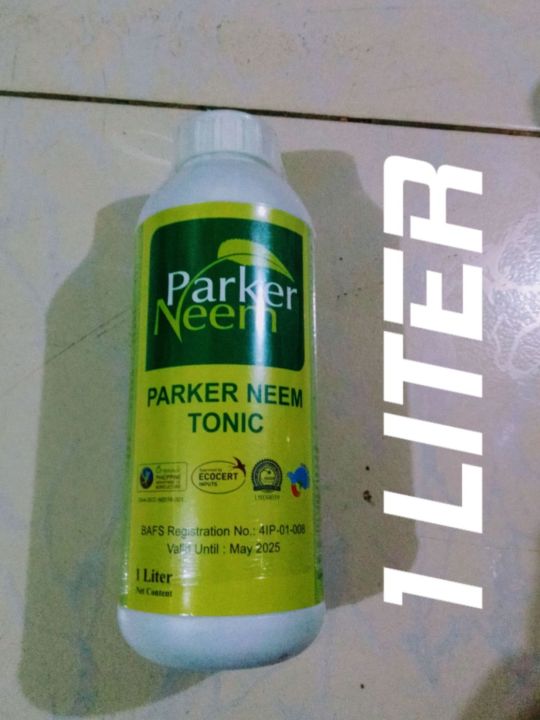 PARKER NEEM PARKER NEEM TONIC ORGANIC INSECTICIDE (1 LITER) | Lazada PH