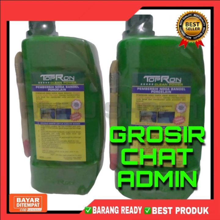 TOPRON PEMBERSIH KERAK KAMAR MANDI KERAMIK LANTAI MEMBANDEL | Lazada ...