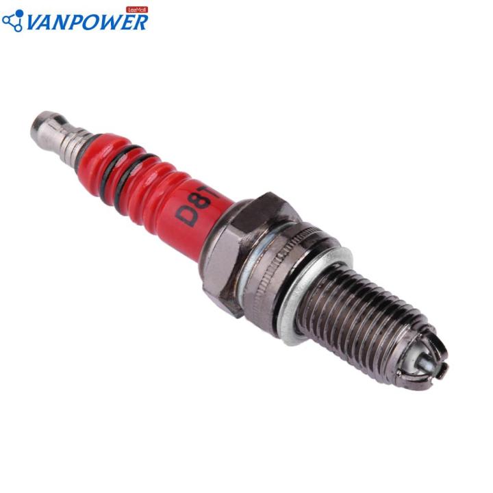 D8TC High Performance 3-Electrode Motorcycle Spark Plug for Yamaha | Lazada