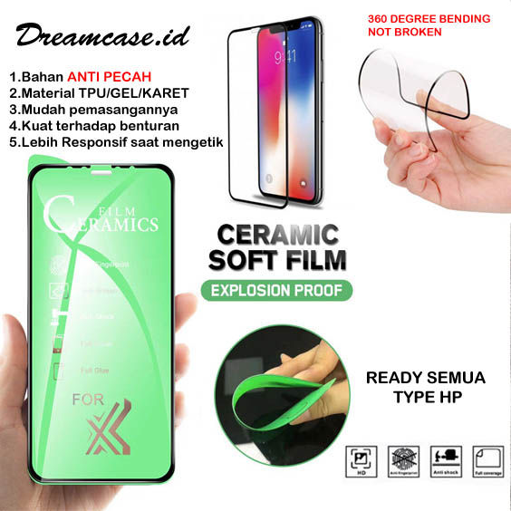 ( ANTI PECAH ) Antigores Kaca CERAMIC CLEAR (BENING) TEMPERED GLASS BENING CLEAR FOR ADVAN NASA ...