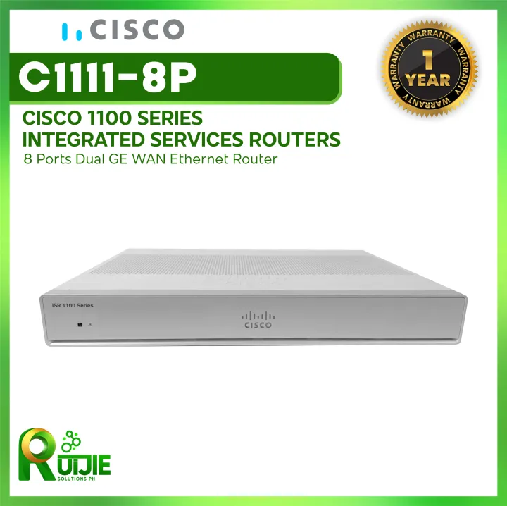 Cisco 1100 Series Integrated Services Routers "C1111-8P", Cisco 1100 ...