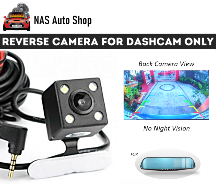 5 Pin REVERSE CAMERA BACK CAMERA for 4.3 Dashcam only (NOT for FULL ...