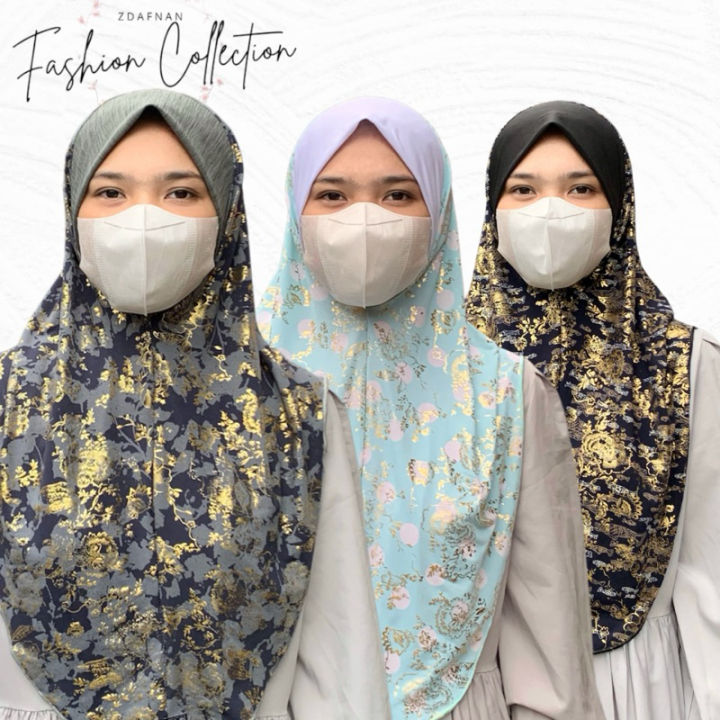 ALFARO KOREAN ITY Instant Hijab Malaysian Sukob / Misre | Lazada PH