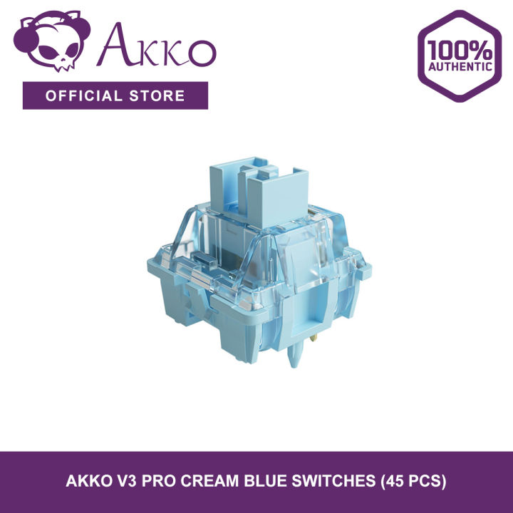 Akko V3 Pro Cream Blue Switches (45 PCS) | Lazada PH
