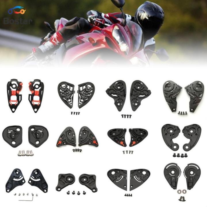 Bostar Helmet Visor Lock Base Visor Mechanism Replacement Motorcycle ...