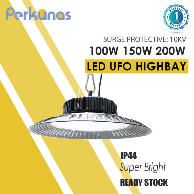PERKUNAS 100W 150W 200W UFO HIGHBAY LED LIGHT | Lazada