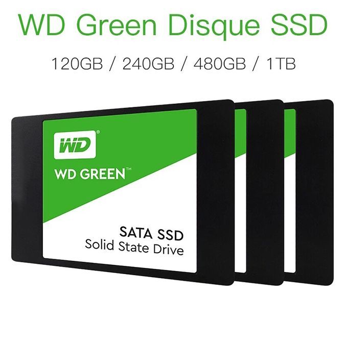 WD SSD WD Green SSD 480GB / 1TB 2.5" SATA3 Built-in SSD SLC SATA III ...