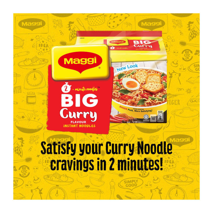 Maggi BIG Curry Instant Noodles (Laz Mama Shop) | Lazada Singapore
