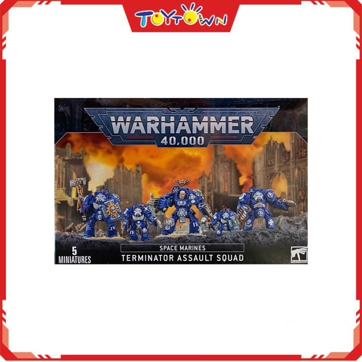 Warhammer 40,000 Space Marines: Terminator Assault Squad | Lazada PH