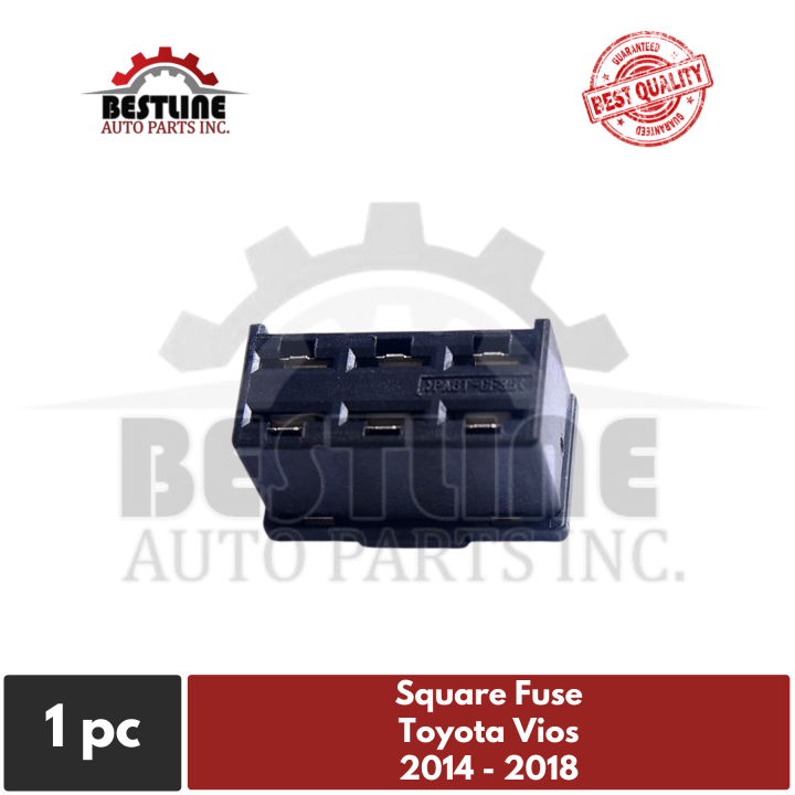 Square Fuse for Toyota Vios Third Generation 2014 to 2018 Superman Made ...