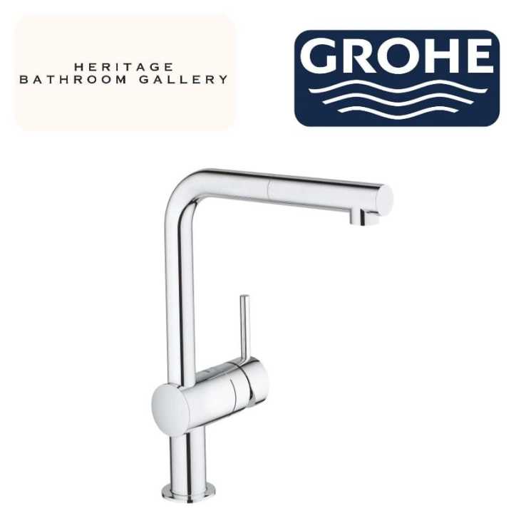 Grohe 32168000 Minta L-Spout Pull-Out Sink Mixer | Lazada Singapore