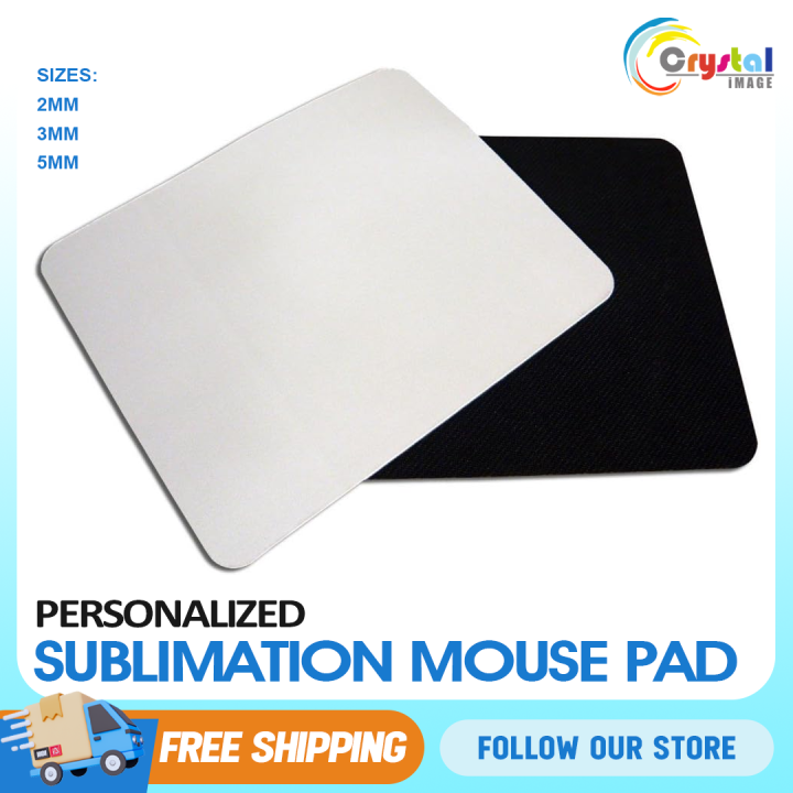 Sublimation Mouse Pad 2mm / 3mm / 5mm for Sublimation Machine White ...