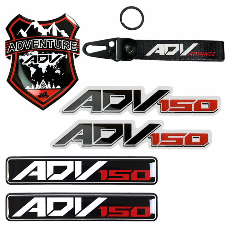 ADV 150 Logo Shield Is Suitable For Honda ADV150 3D Resin Gel ADV Logo ...