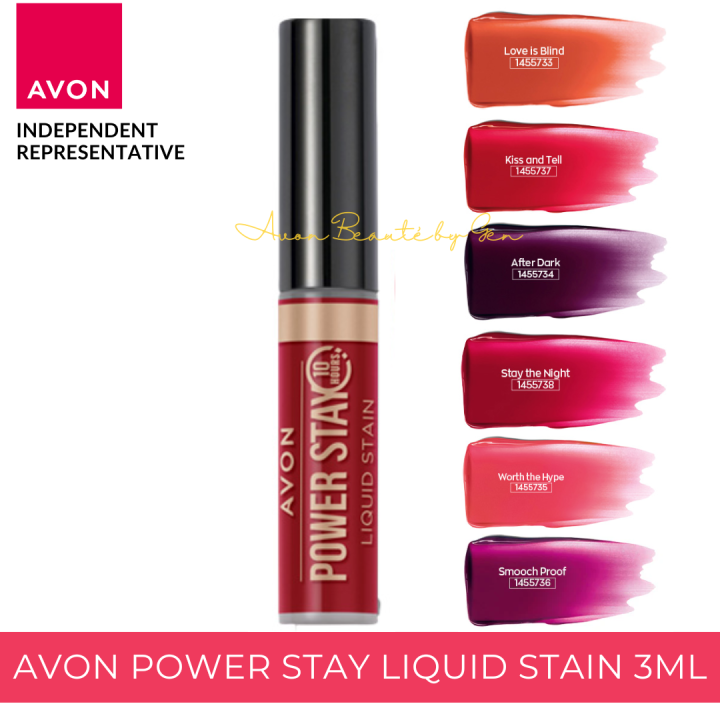SALE!! Avon Power Stay Liquid Stain 3mL | Lazada PH