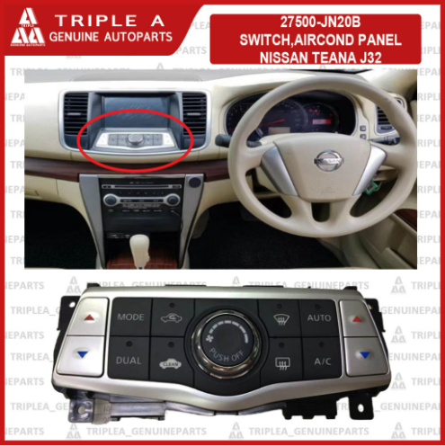 ORIGINAL 100% ALL NEW NISSAN TEANA J32 AIR COND CONTROL PANEL SWITCH ...