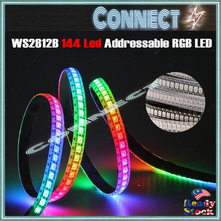 ARGB WS2812B 144Leds Led Light Strip 5v ARGB Led Strip WS2812B ...