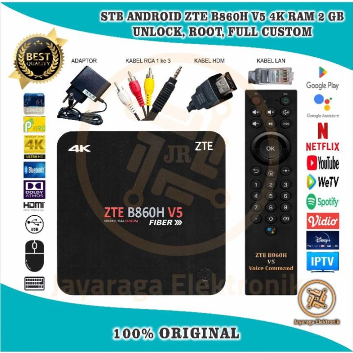 STB Android Smart TV Box B86OH V5 V12 4K Hybrid OS 12 ASC Voice NEW UPDATE 2024 Unlock Root Full ...