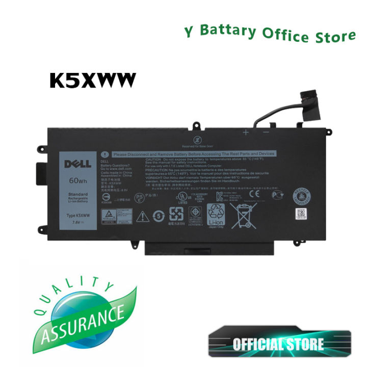K5XWW Laptop Battery for DELL Latitude 5289 7389 7390 2-in-1 Series ...