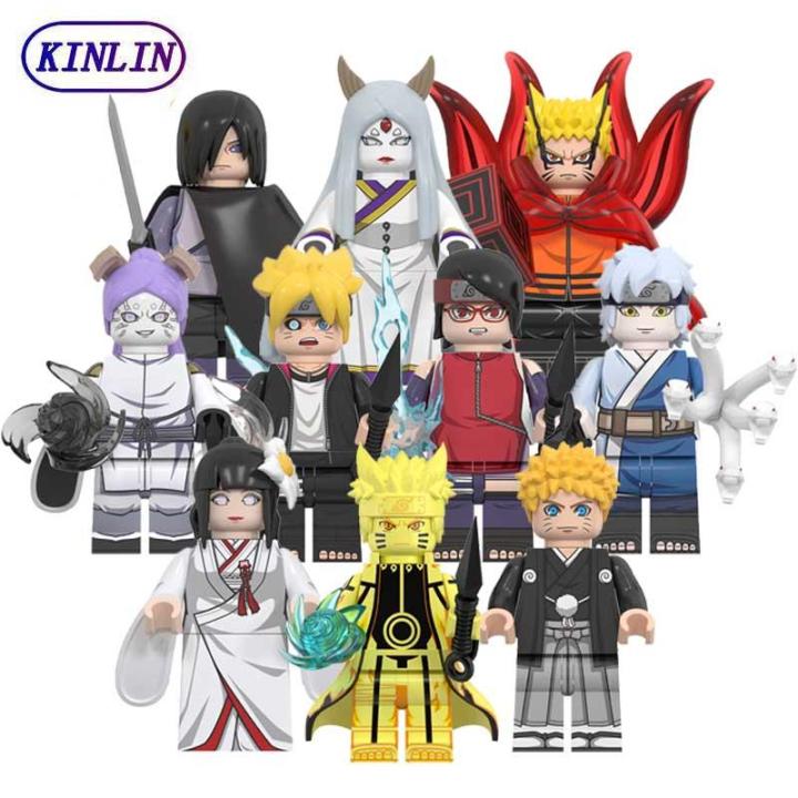 Naruto Next Generations Action Figures MOC Building Block Toys Boruto ...
