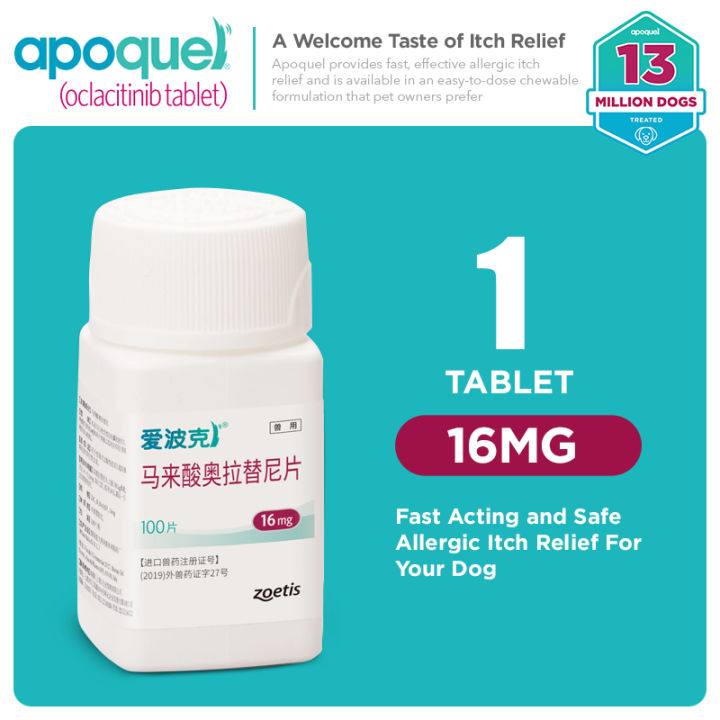 Apoquel (oclacitinib) For Dog Tablet 16mg SOLD PER TABLET | Lazada ...