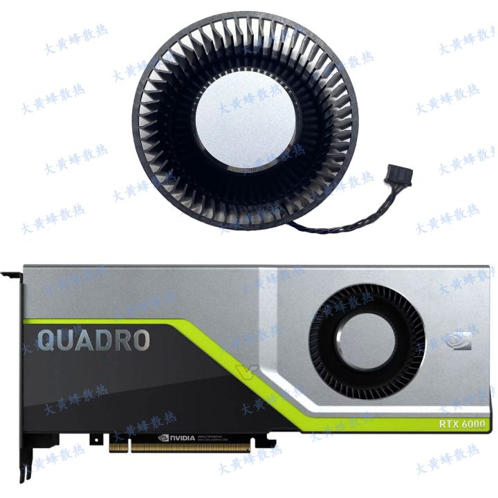 NVIDIA Quadro RTX5000 6000 8000 Turbo Graphics Card Cooling Fan ...