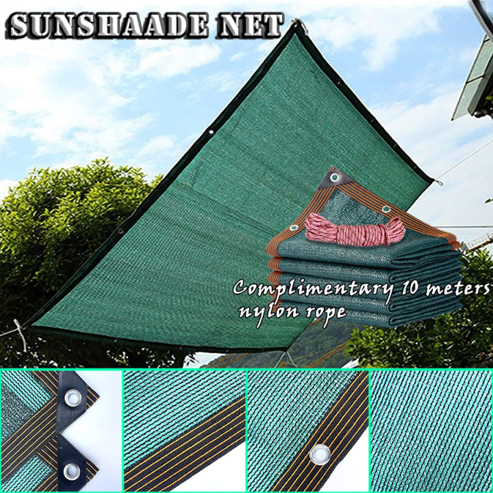 Waterproof Sun Shade Net 90% UV Canopy Awning Waterproof Patio Outdoor ...