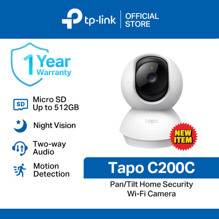 TP-Link | Tapo C200C | Indoor cctv camera with mic and speaker IP ...