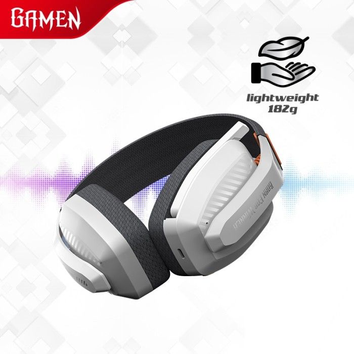 GAMEN Shadow Lite Wireless Gaming Headset/Headphone Bluetooth Low ...
