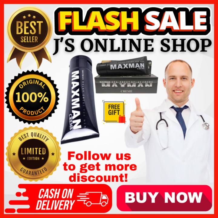 100 Effective Maxman Delay Cream Enhancer Cream Not Oil Spray