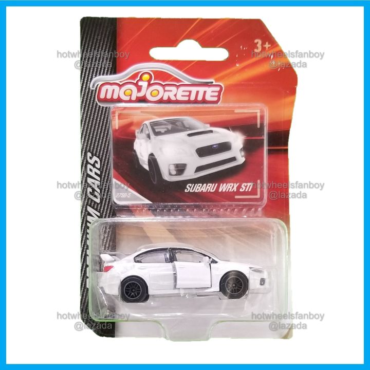 Majorette Subaru WRX STI MJR Premium Cars Solid White Diecast Subaru ...