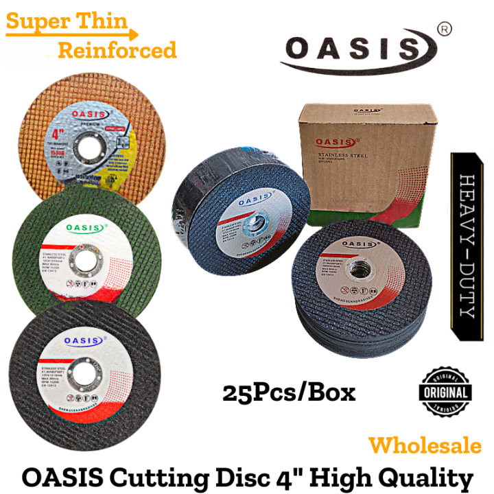 Oasis SUPERTHIN CUTTING DISC CUT OFF WHEEL GREEN, BLACK, GOLD PREMIUM ...
