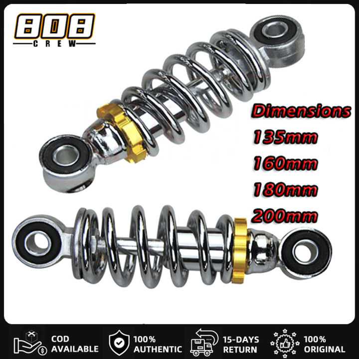 2Pcs Universal High Performance 135mm/160mm/180mm/200mm Rear Shock ...
