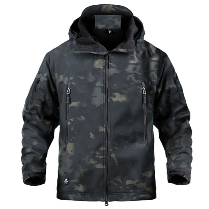 Military Tactical Winter Jacket Men Army CP Camouflage Clothing ...