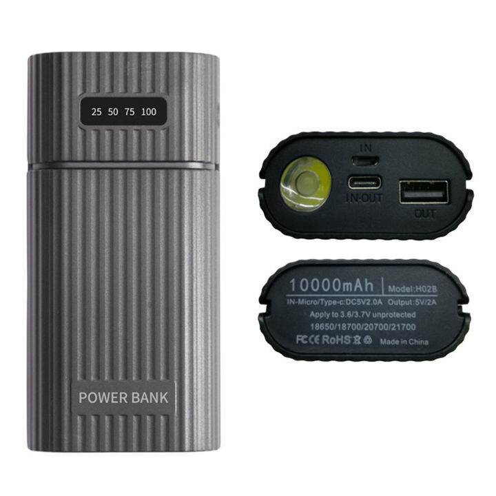 NEWMANA Power Bank Case Universal Convenient Welding-free Fireproof ...