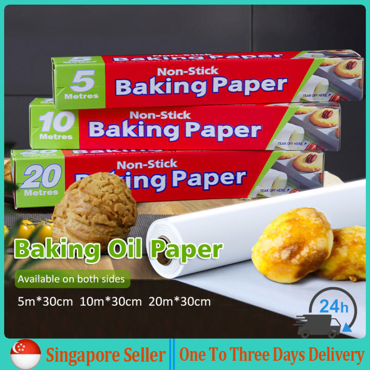 5m/10m/20m Baking Paper Non Stick Barbecue Paper Oil-absorbing Cooking ...