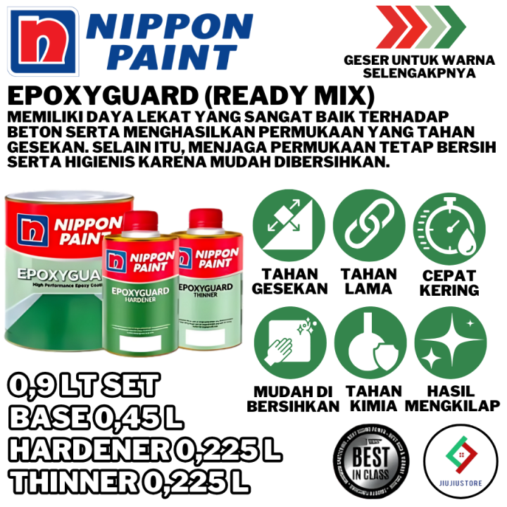 CAT LANTAI NIPPON EPOXYGUARD CAT KERAMIK EPOXY GUARD NIPPON FLOOR ...