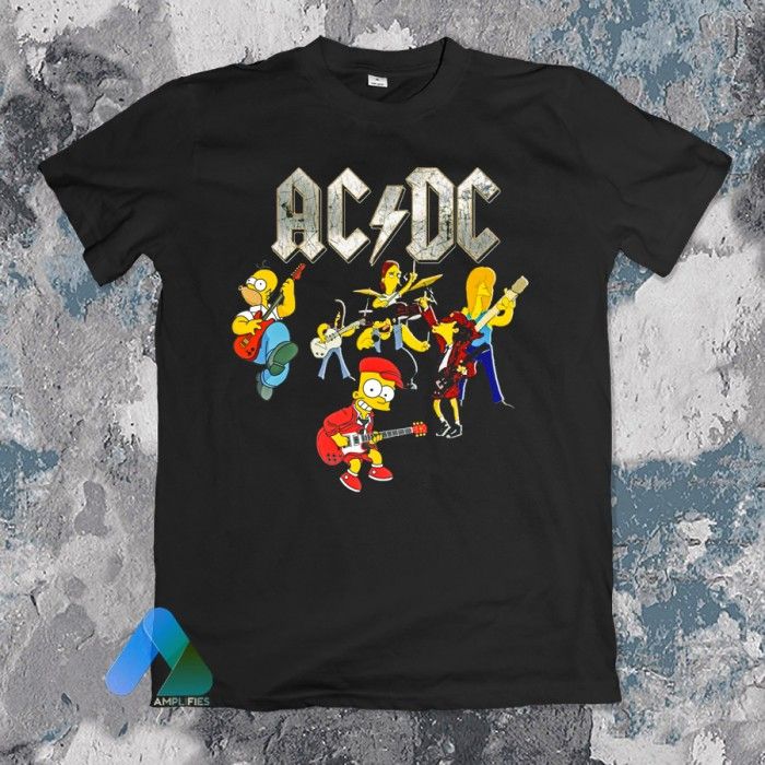 Kaos Icon THE SIMPSONS -AS AC/DC | Lazada Indonesia