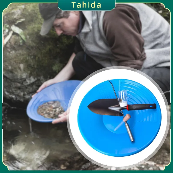 Tahida Gold Washing Pan Gold Panning Kit Portable Lightweight Gold ...