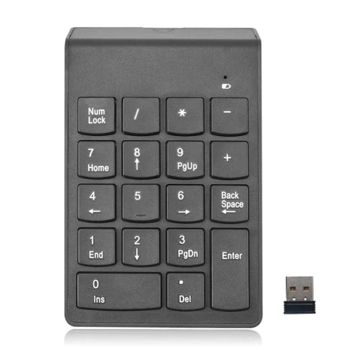 18-key Numeric Keypad 2.4ghz Wireless Number Bluetooth-compatible ...