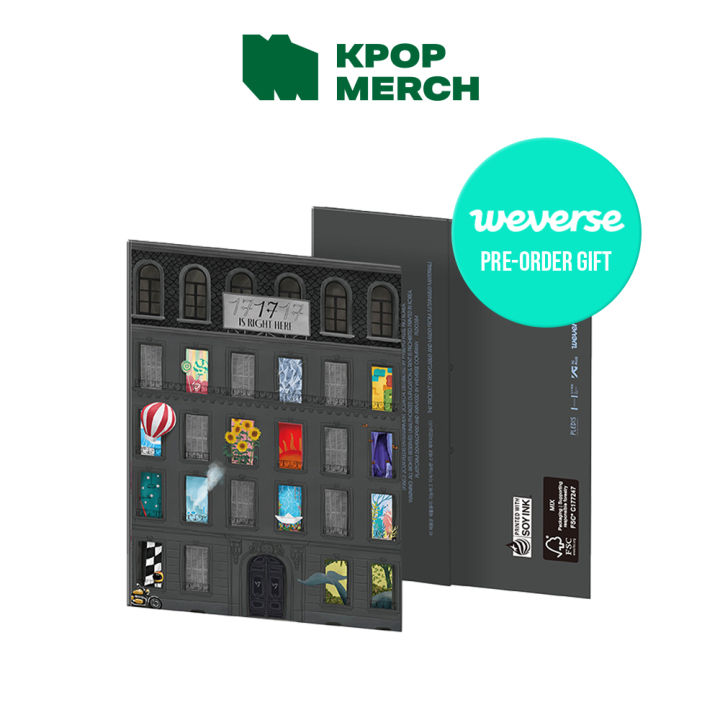 [ +Weverse Gift ] SEVENTEEN - BEST ALBUM [ 17 IS RIGHT HERE ] Weverse ...