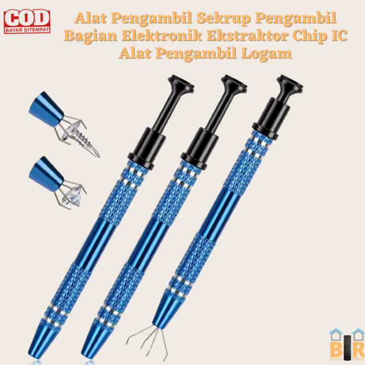 Pinset Pengambil Komponen Kecil Pengambil Bagian Elektronik Chip IC ...