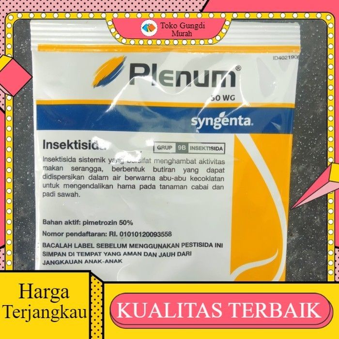 Plenum 25 gram insektisida sistemik racun wereng plenum sygenta ...