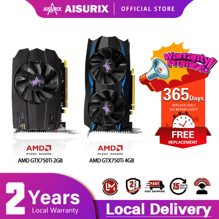 AISURIX NEW GTX750ti 2GB/4GB Graphics Card Nvidia Computer GPU Video ...